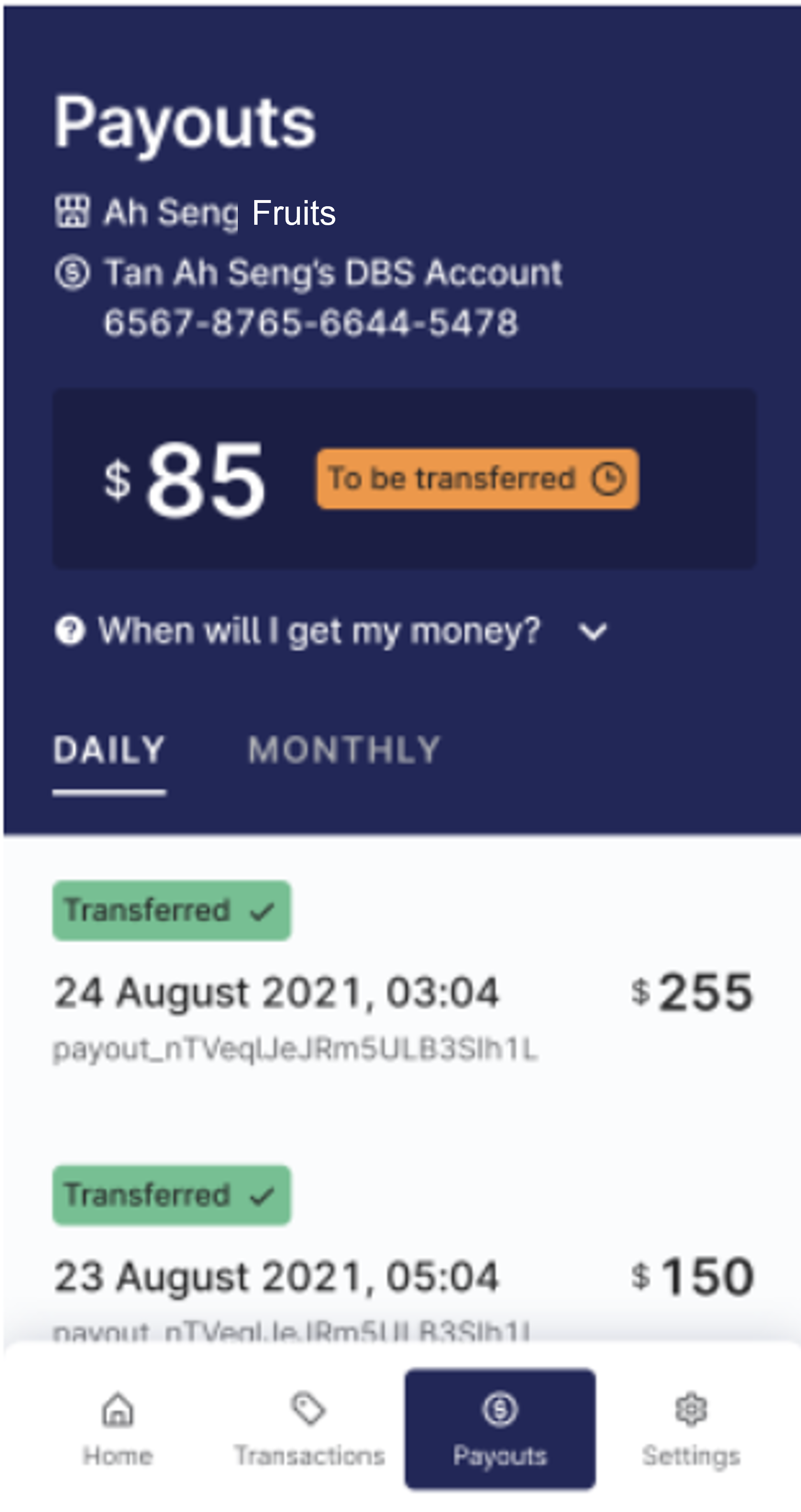 Guide to the RedeemSG Merchant App